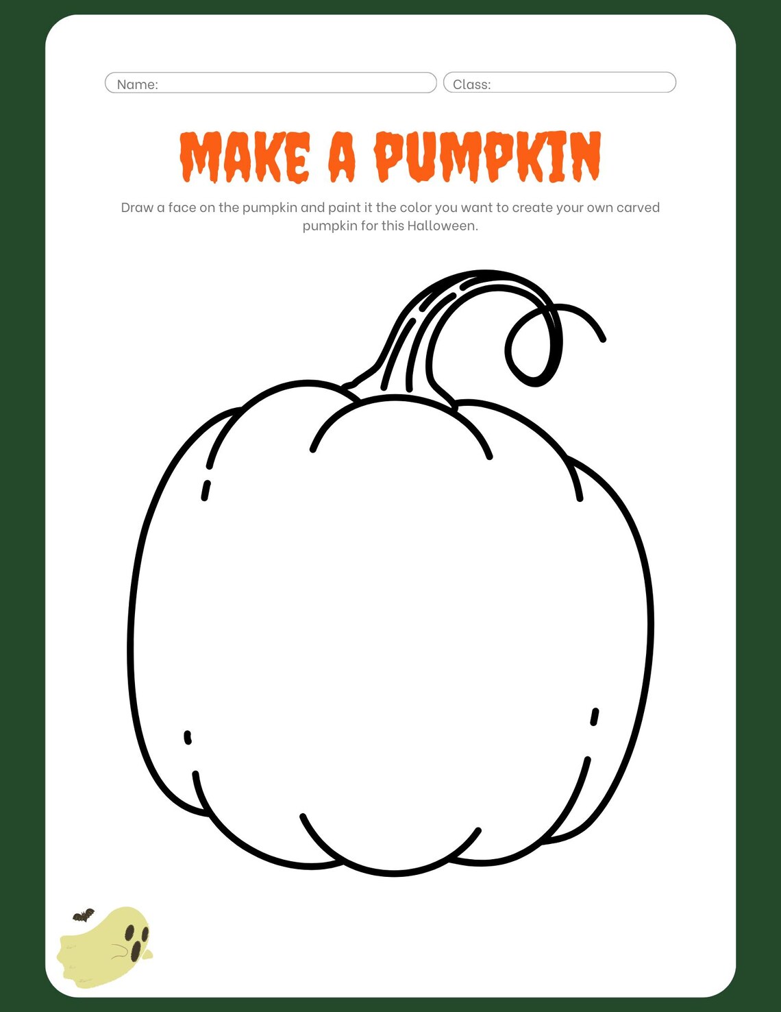 Halloween Digital Download Activity Booklet, Fun Coloring Pages ...