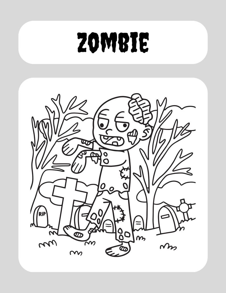 Halloween Printable Coloring Pages Kids Halloween Printable Coloring ...