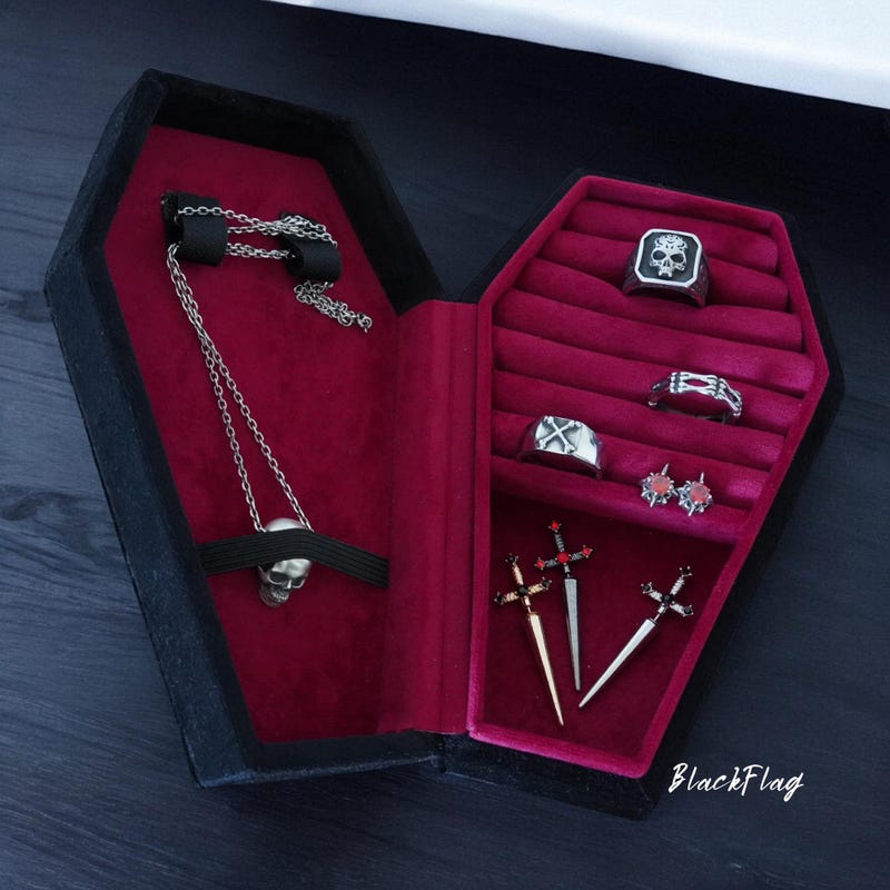 Gothic Jewelry Box - Etsy