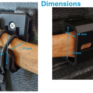 Axe Holder Mount Set 4WD Overlanding Offroad - Etsy