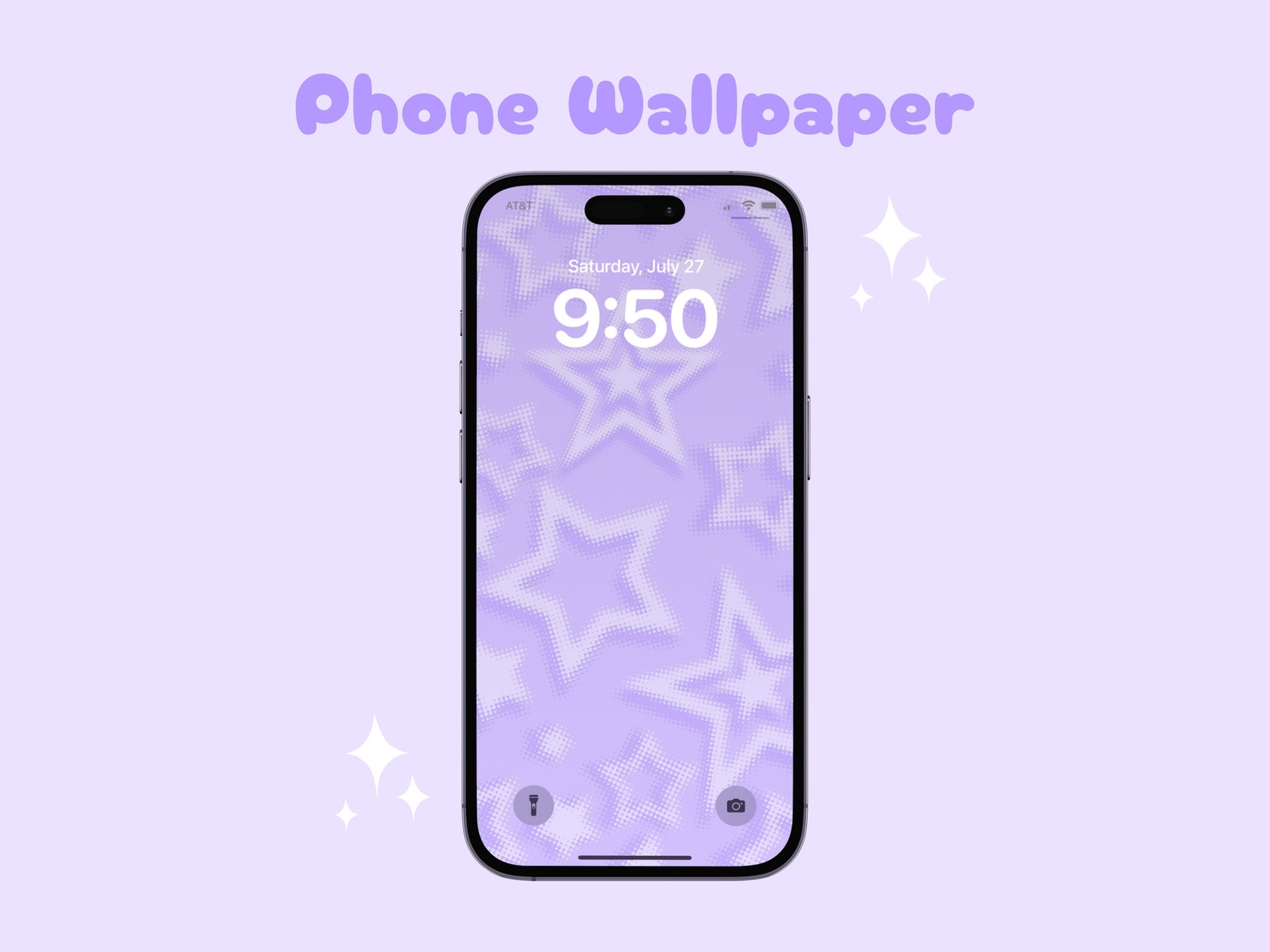 Y2K Star Phone Wallpaper | Aesthetic Halftone iPhone Wallpaper | Pastel ...