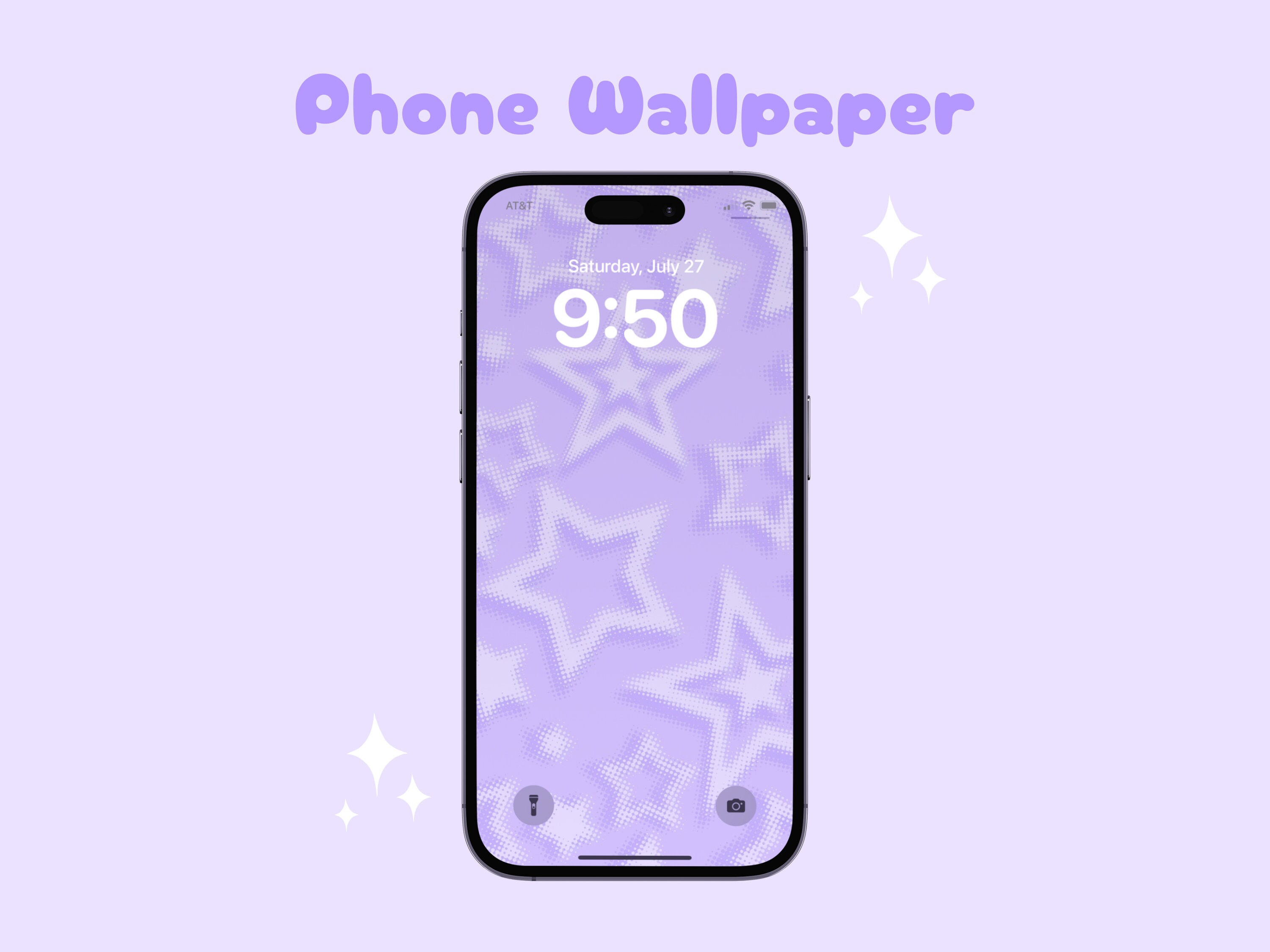 Y2K Star Phone Wallpaper | Aesthetic Halftone iPhone Wallpaper | Pastel ...