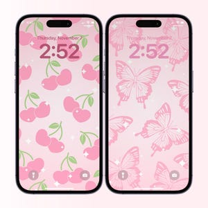 Coquette Aesthetic Phone Wallpaper Pack | 10 Cute Soft Pink Wallpapers ...
