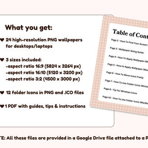 Cottagecore Desktop Wallpaper Organizer 2025-2026 (digital Download ...