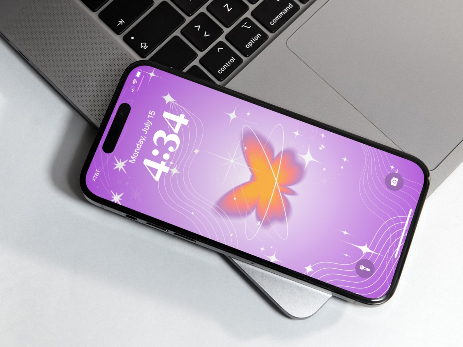 Y2K Aesthetic Phone Wallpaper | Cute Butterfly iPhone Wallpaper ...