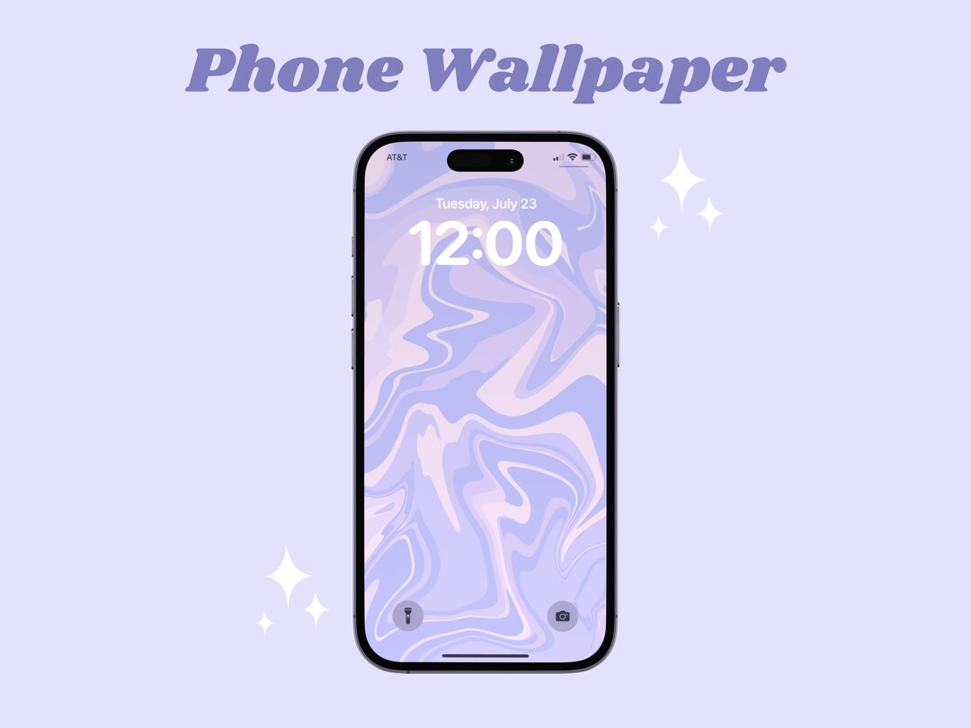 Purple Abstract Phone Wallpaper | Cute Periwinkle iPhone Wallpaper ...