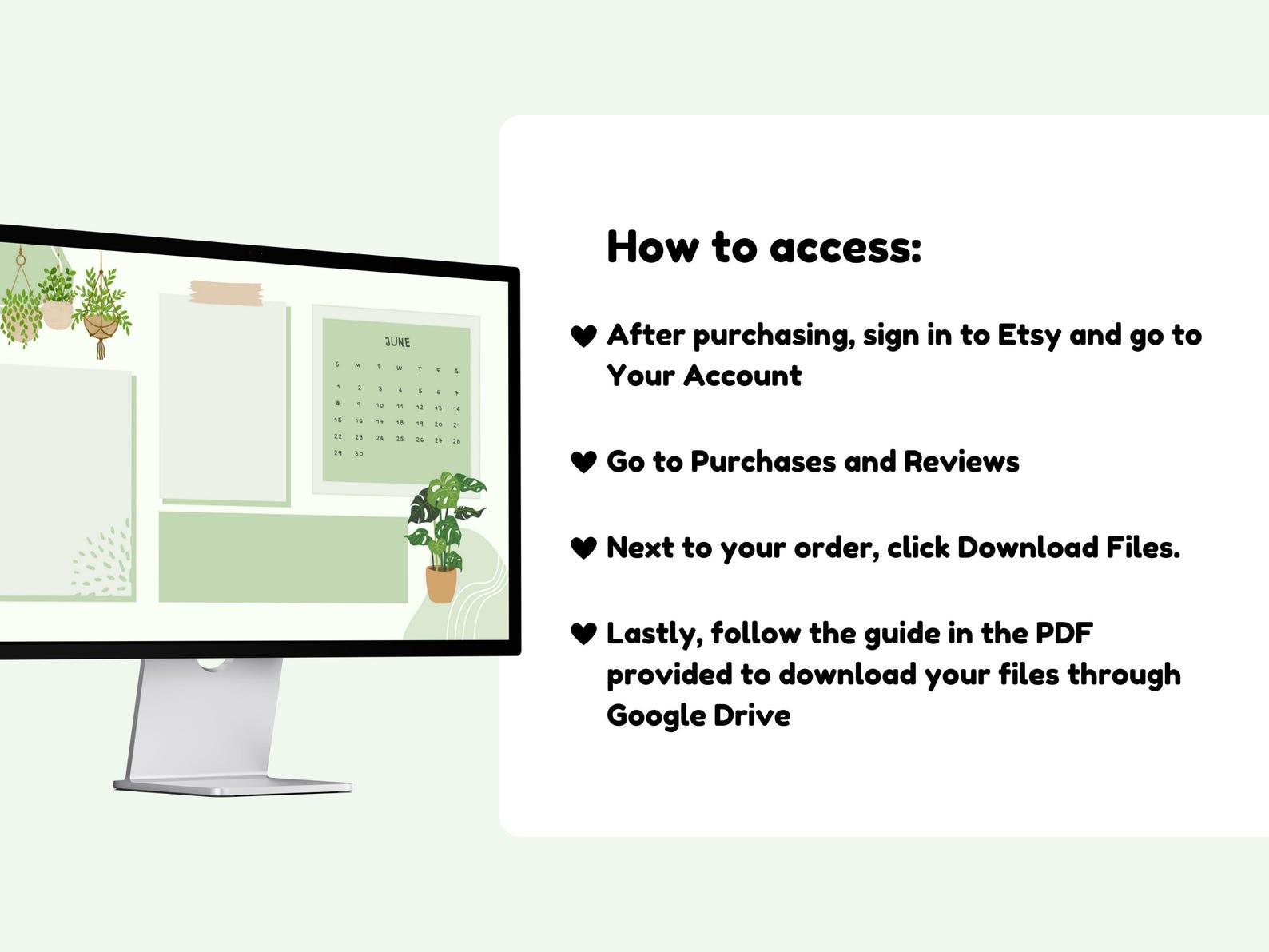 2025-2026 Desktop Wallpaper Organizer, Aesthetic Botanical Desktop Theme, Calming Minimalist ...