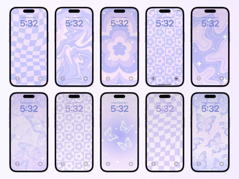 10 Groovy Y2K Phone Wallpapers | Cute iPhone Wallpaper Pack | Aesthetic ...