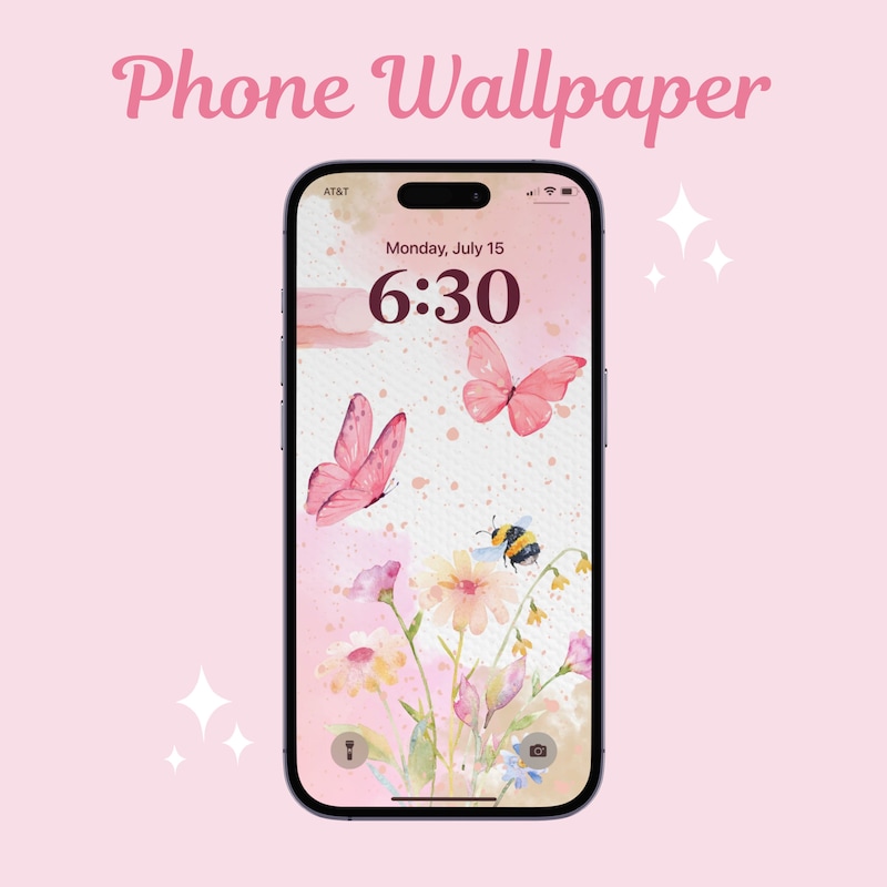 Garden Wallpaper Simple - Etsy