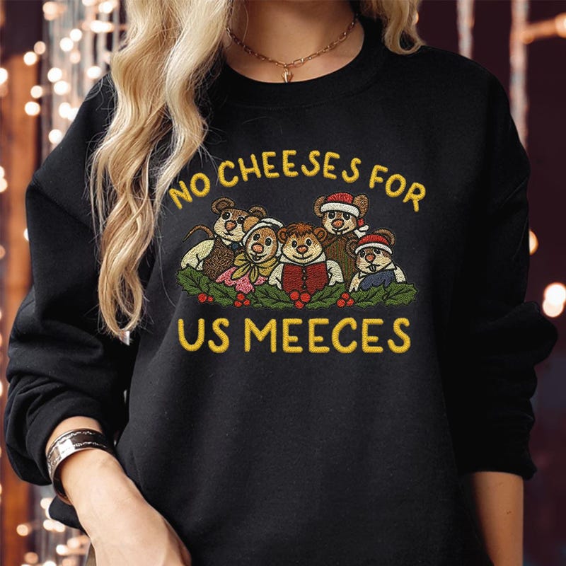 No Cheeses for Us Meeses - Etsy UK