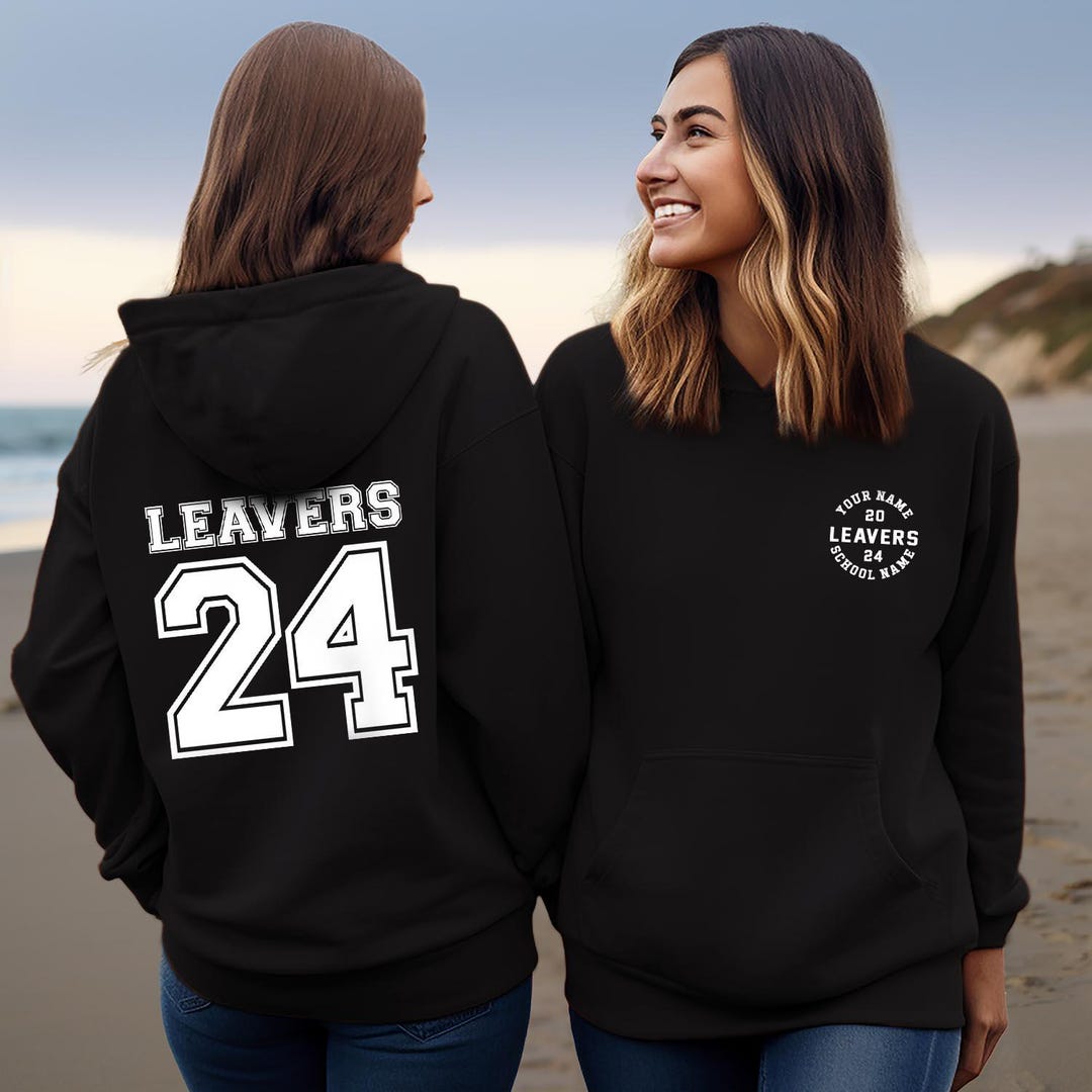 HOODIE (3310) PERSONALISED Leavers Hoodies - Class of 2025 Primary ...