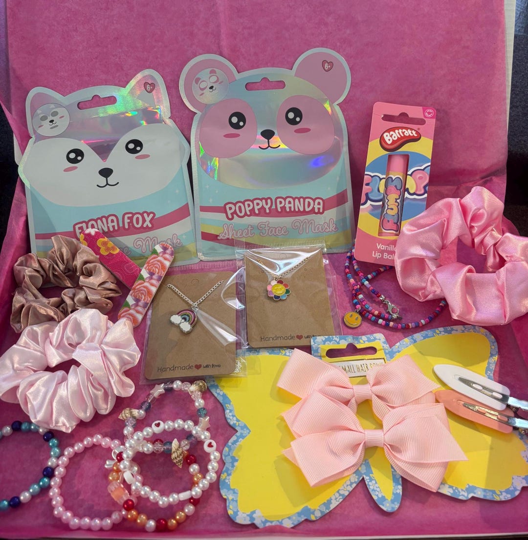 Girls Pamper & Jewellery Gift Box, Ages 5-10 - Etsy