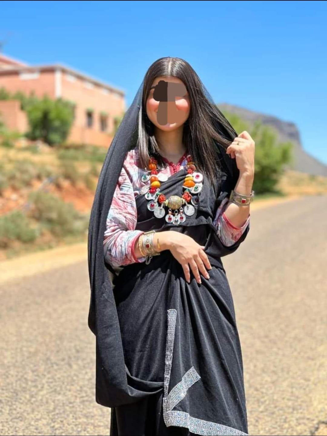 Handmade Amazigh Berber Dress for Women Traditional Moroccan Clothing ...