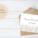 Candle Birthday Card Printable Birthday Card Birthday Card Printable ...