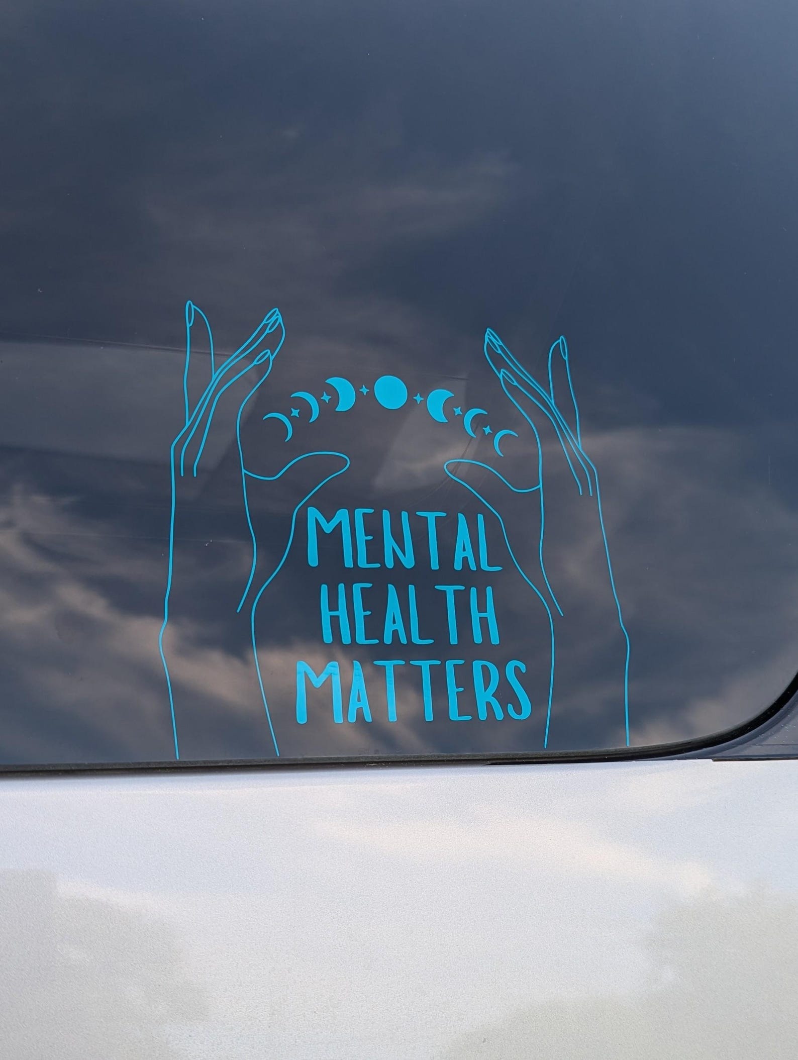 Mental Health Matters Vinyl Car Decal - Etsy