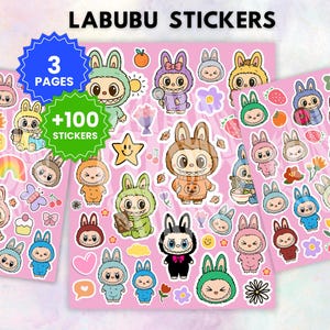 Labubu Border - Etsy