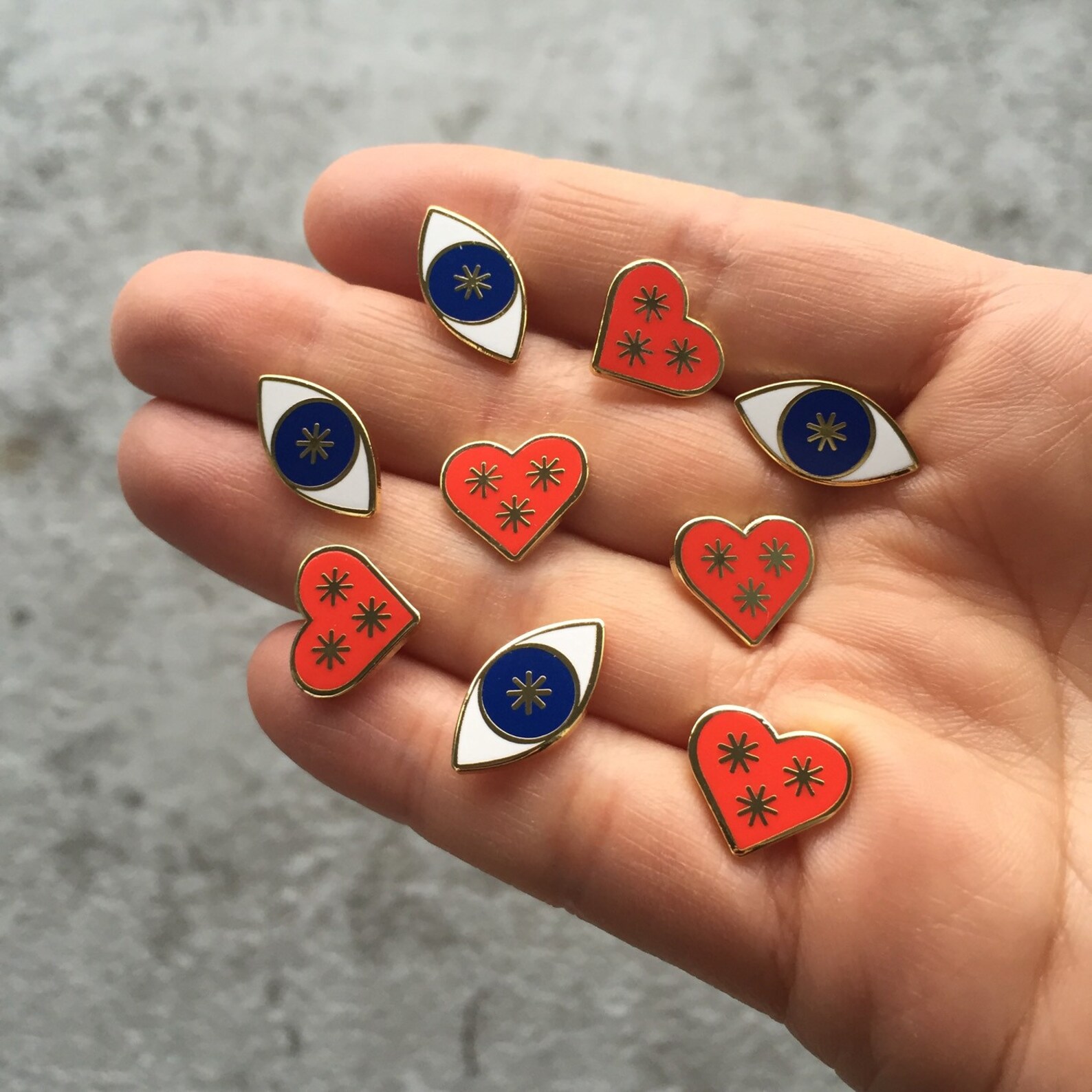 Clear Eyes Full Hearts Pin Set - Etsy