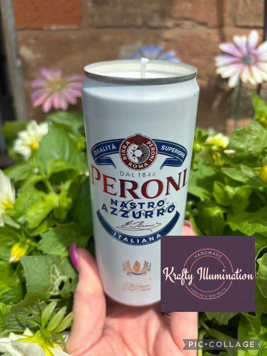 Peroni Inspired Candle | Upcycled Peroni Can | Unique Gift | Novelty ...