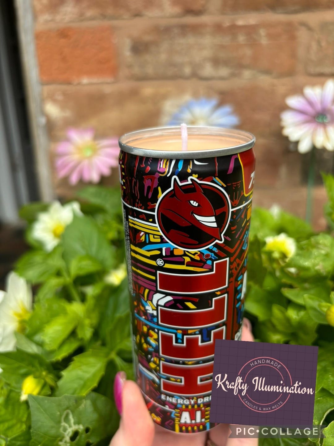 Hello Inspired Candle | Upcycled Hello Can | Unique Gift | Novelty Gift ...