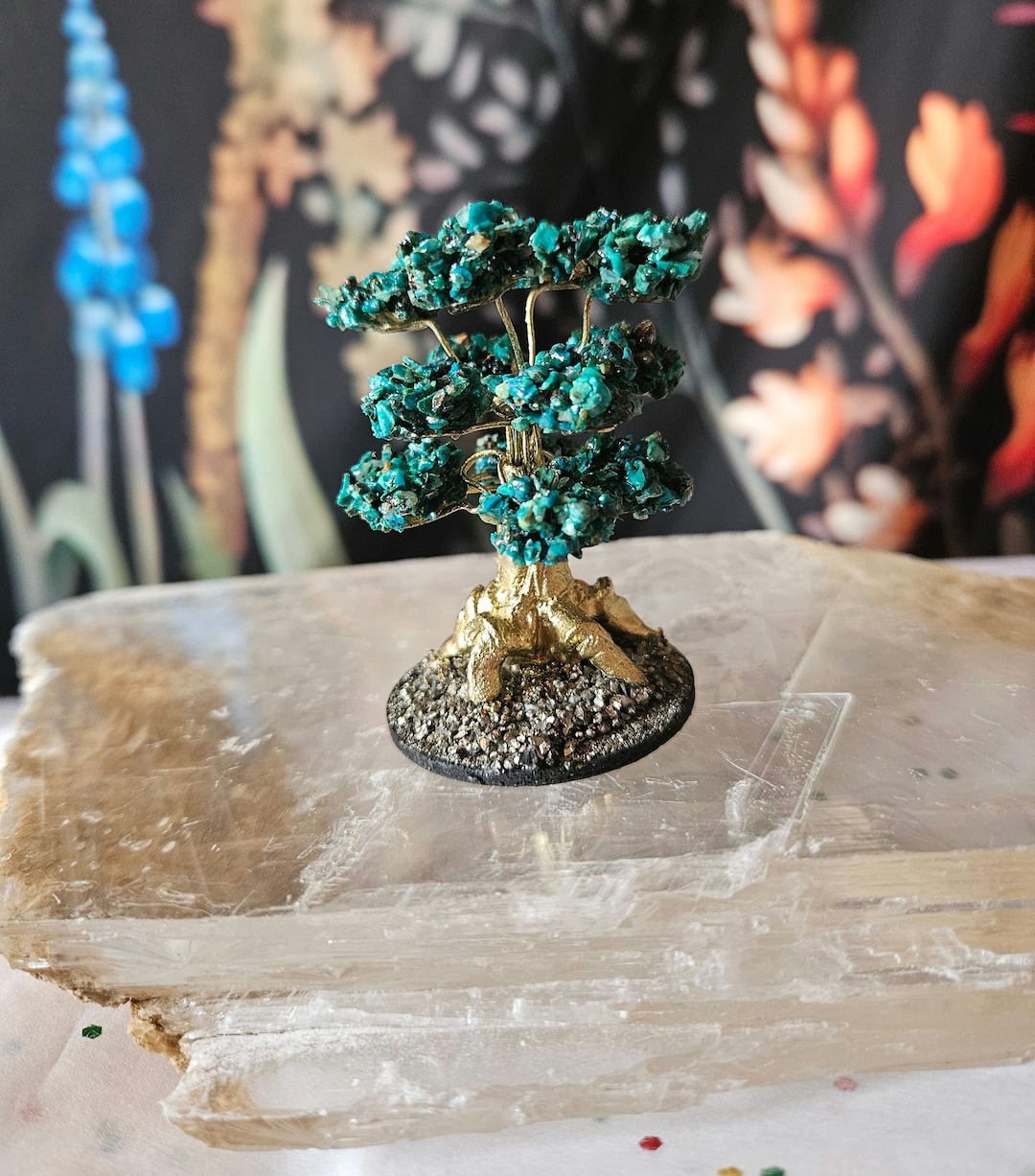 Crystal Gemstone Tree of Life With Pyrite Base. Available in Genuine ...