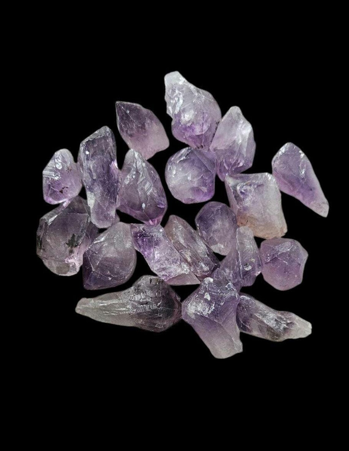 Extra Small Amethyst Crystal Points. From Brazil. - Etsy