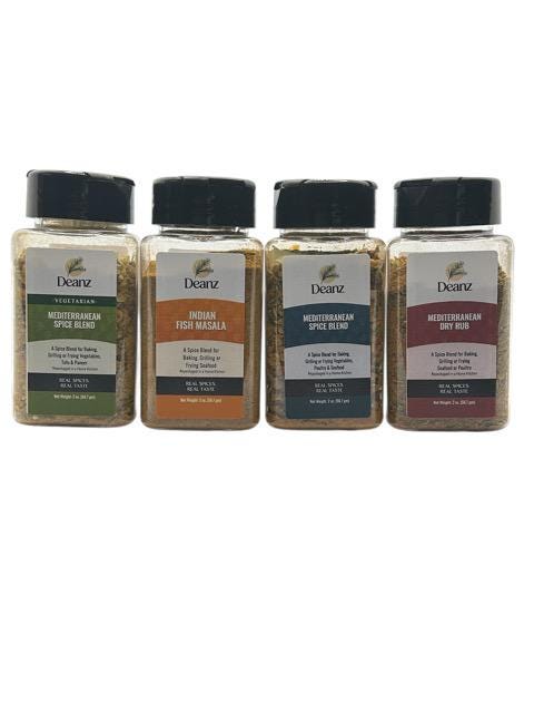 Our Curated Spice Bundle Featuring a Versatile Dry Rub, a Vibrant Meat ...