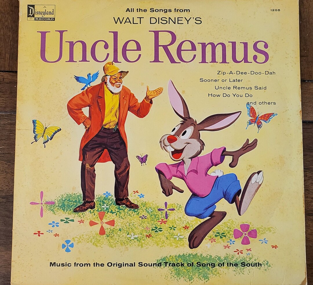 Walt Disney's Uncle Remus Vinyl 1963 - Etsy