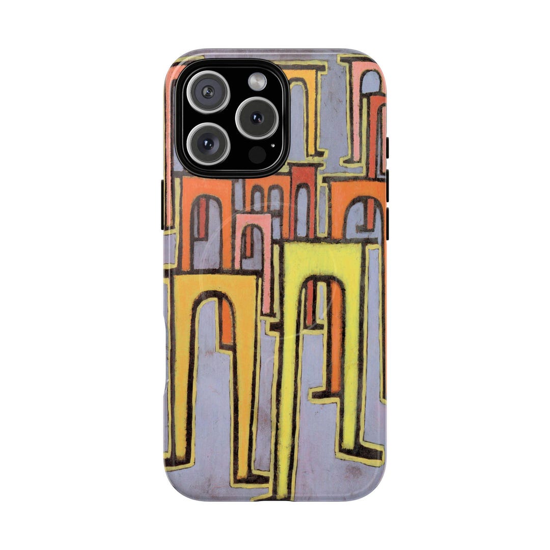 Magnetic Phone Case Paul Klee Revolution of the Viaduct 1937 Art Lover ...