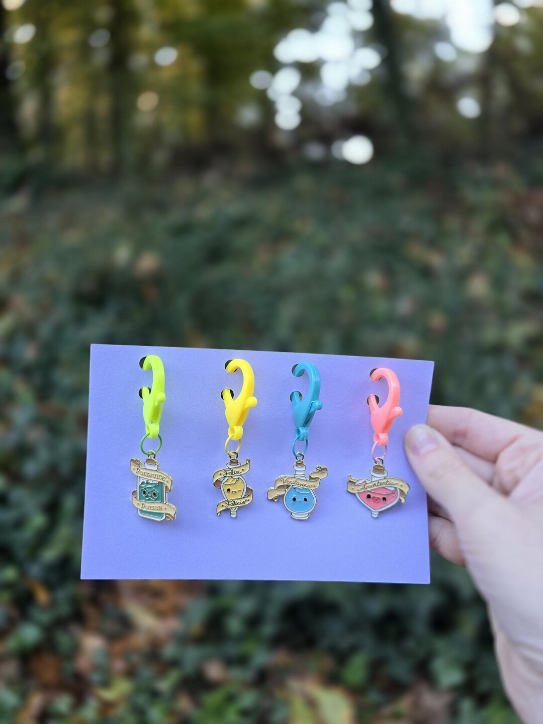 Magical Stitch Markers/ Keychain - Etsy