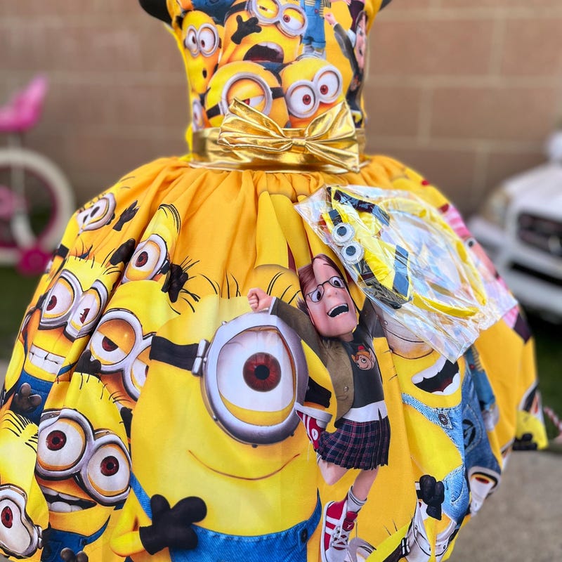 Lila minion kostüm - Etsy.de
