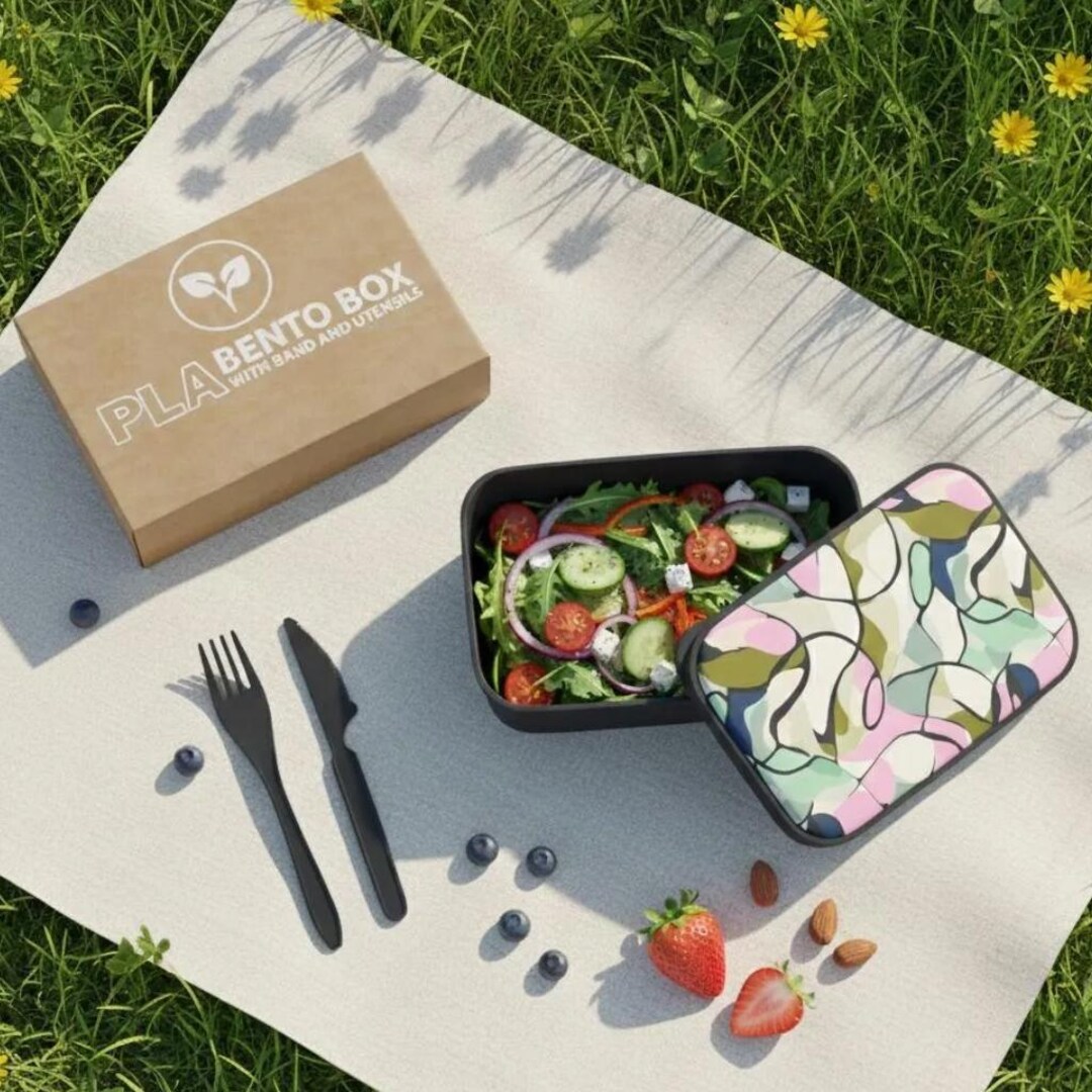 Bento Box, Eco Friendly, Plastic Free PLA Lunch, Sustainable Gift ...