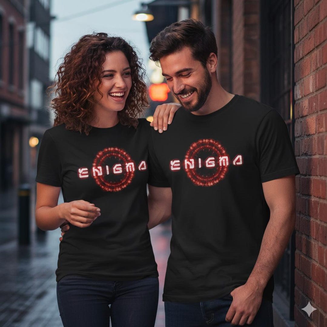 T Shirts, Enigma Sci-fi, Mysterious Red Glow, Futuristic, Graphic ...