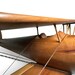 Handcrafted Wooden Biplane Model Vintage Aviation Decor Unique ...