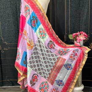 Multicolored Pakistani Dupatta - Etsy