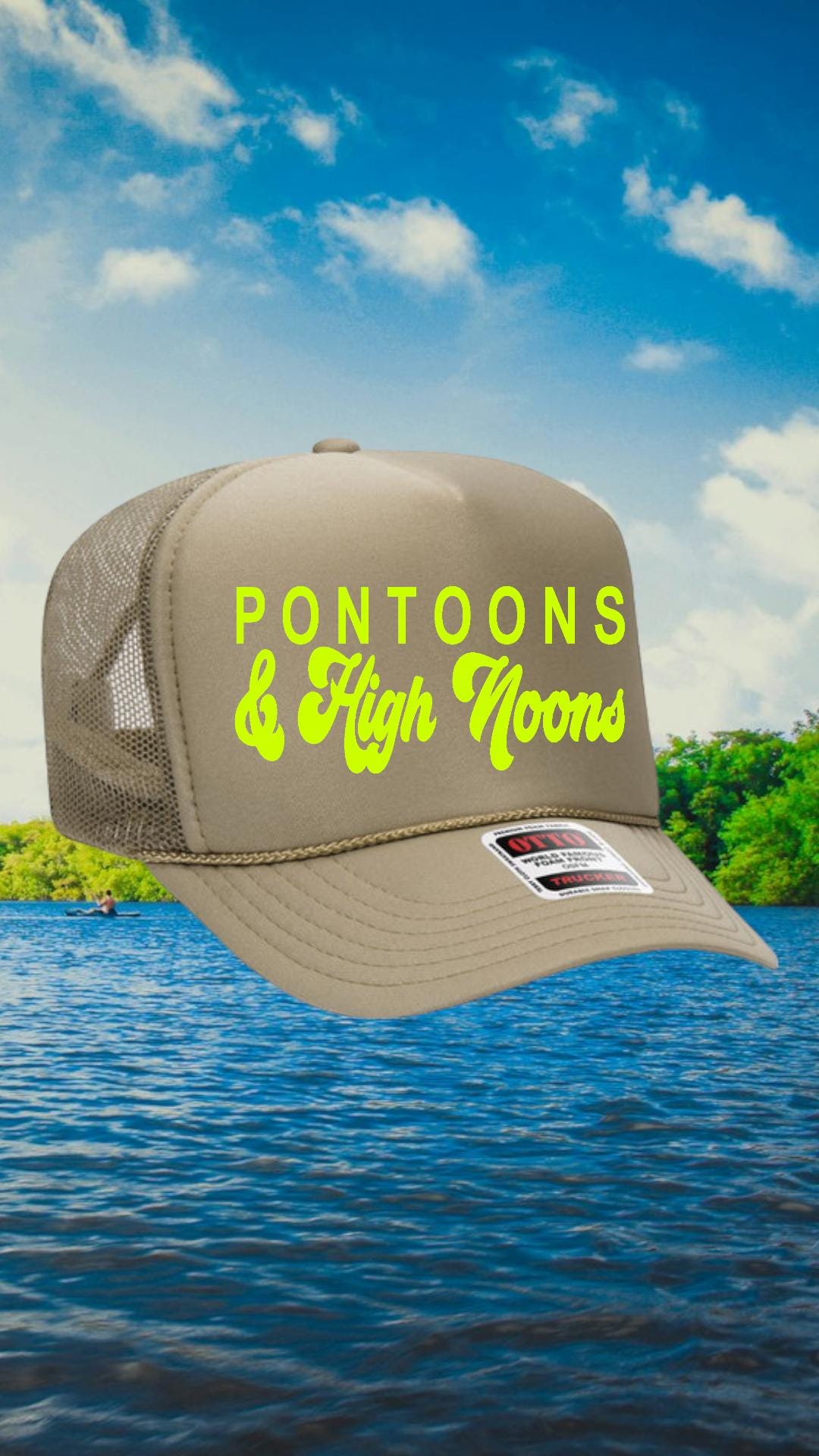 Pontoons & High Noons PNG, Digital Download - Etsy