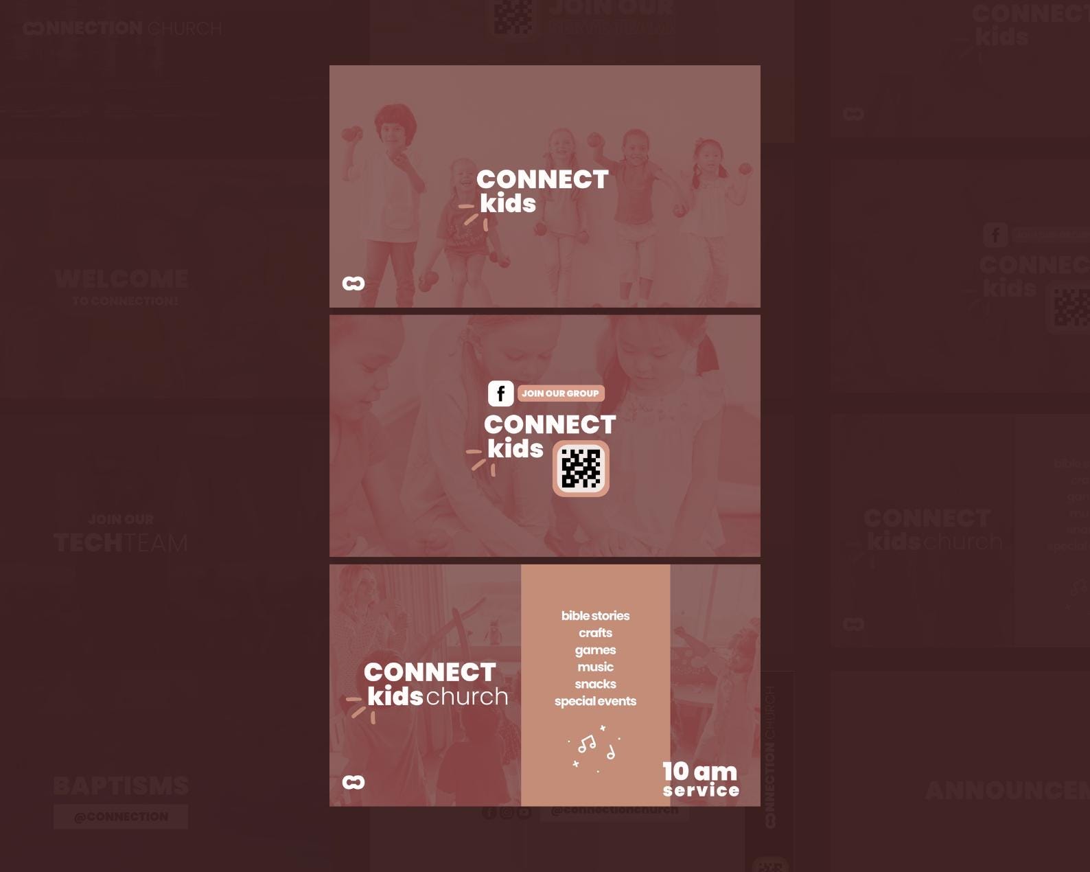 10 Modern Church Pre-service Slides Canva Templates,church Event ...