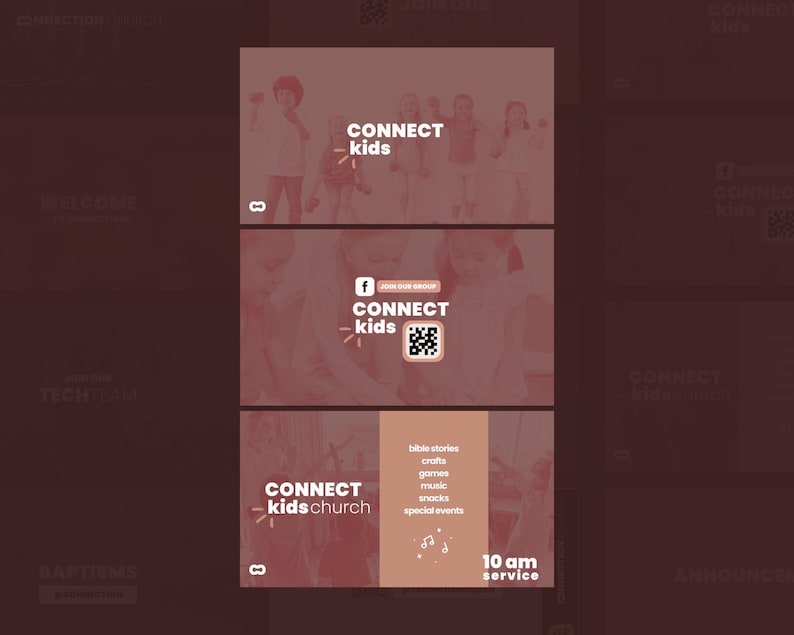 10 Modern Church Pre-service Slides Canva Templates,church Event ...