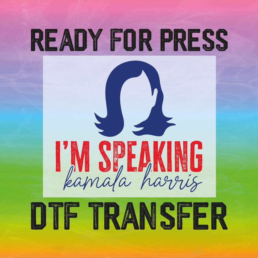 I Am Speaking Kamala Harris Ready to Press, Kamala I'm Speaking DTF ...