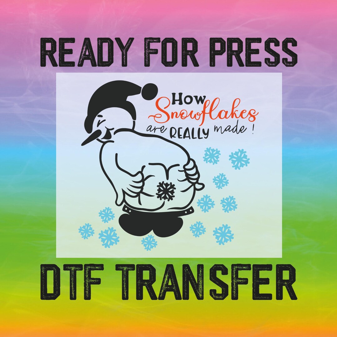 How Snowflakes Are Really Made Ready to Press, Christmas Family Dtf ...