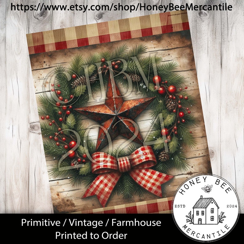 Vintage Primitive Farmhouse Style 8x10 Prints, Decoupage, Rice Paper ...