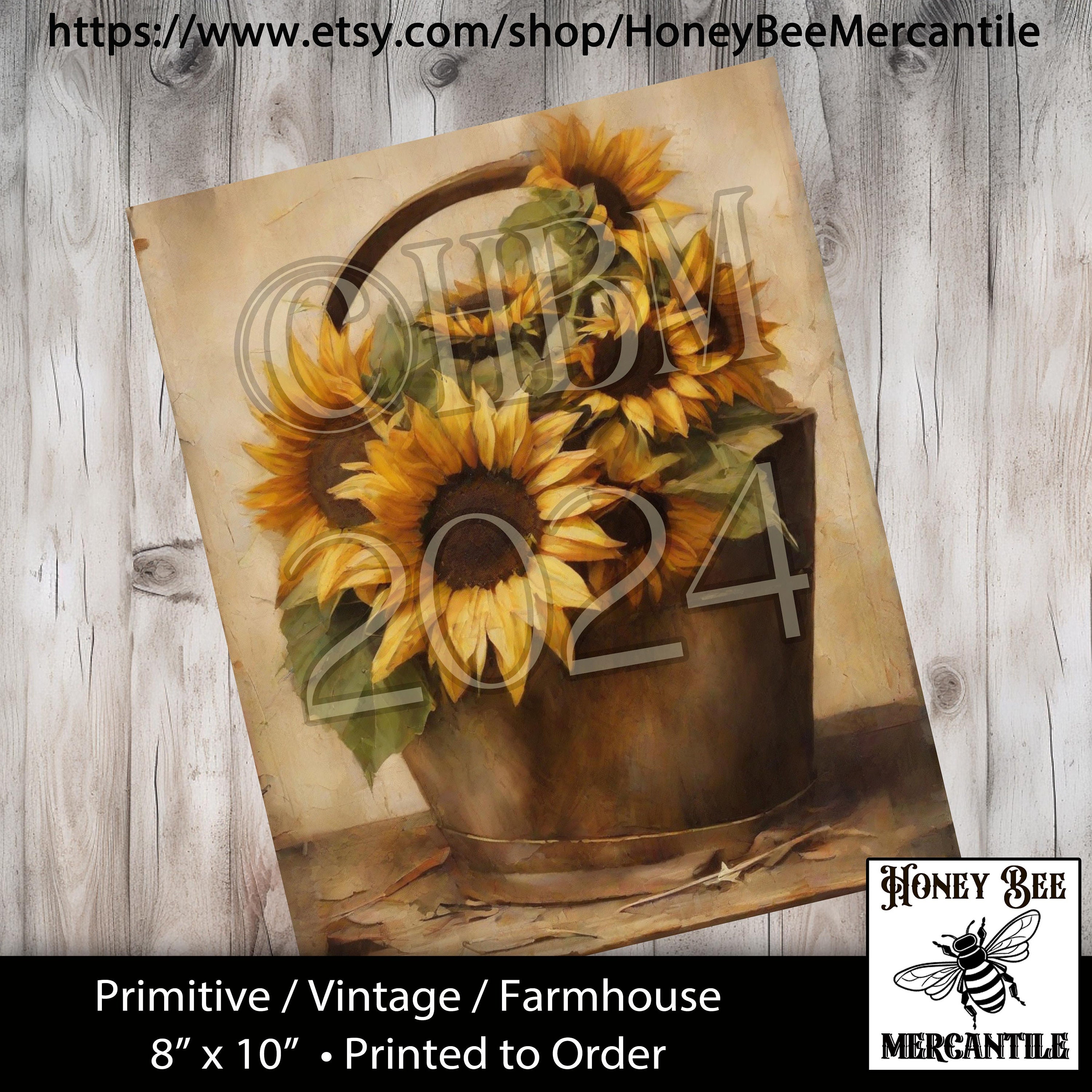 Vintage Primitive Farmhouse Style, Use for Decoupage, Wood, Rice Paper ...