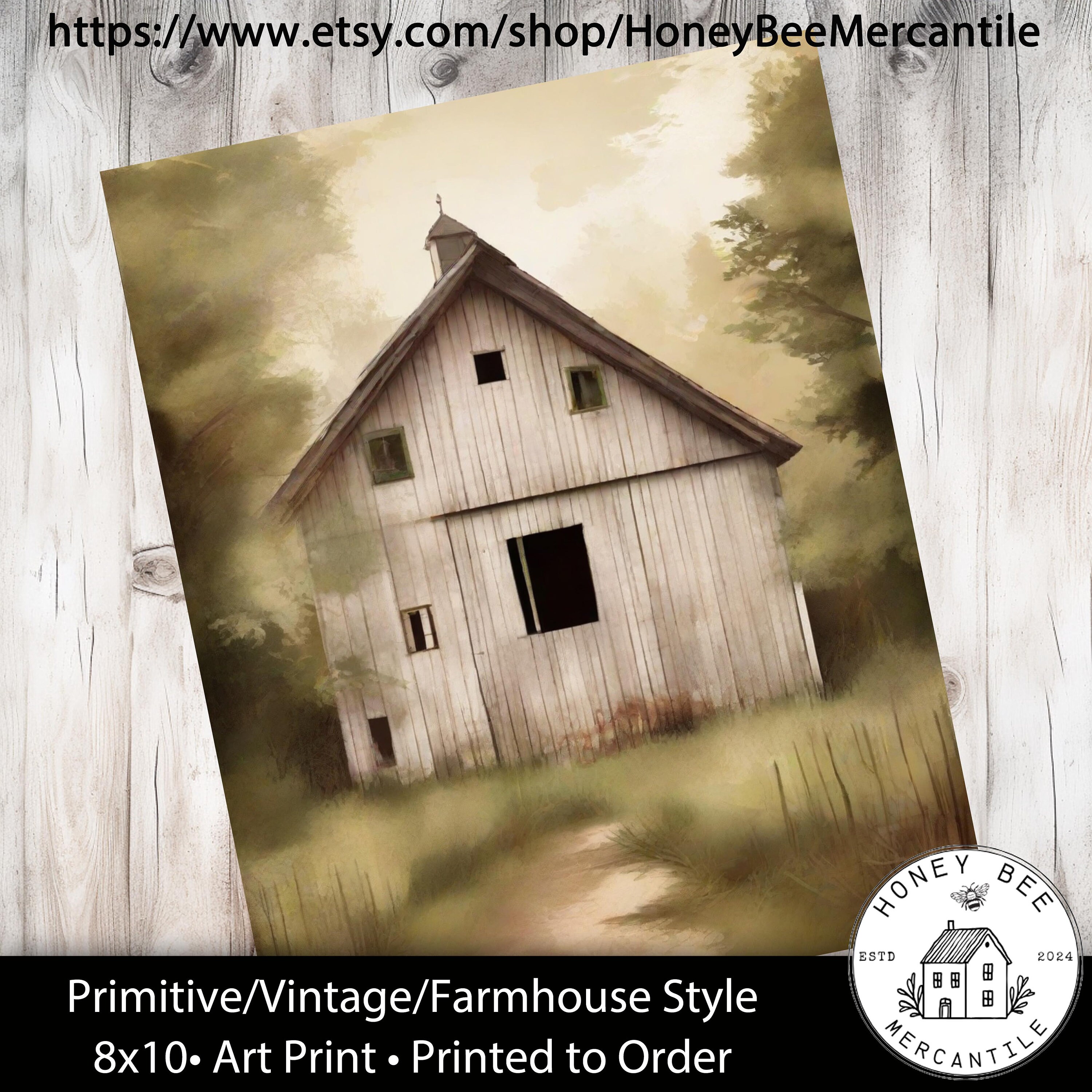 Vintage Primitive Farmhouse Style, Rustic Barn, Old White Barn, Farm ...