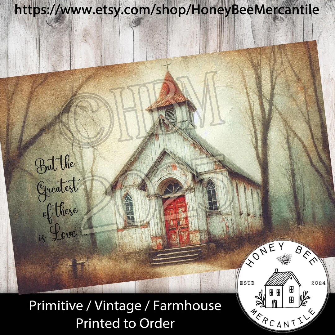 Vintage, Primitive, Farmhouse, Craft Supplies, Decoupage, Rice Paper ...