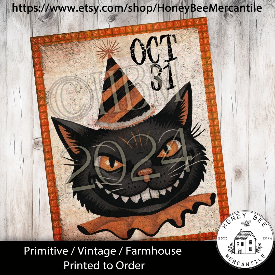 Vintage, Primitive, 8x10 Rice Prints, Decoupage, Rice Paper, Autumn ...