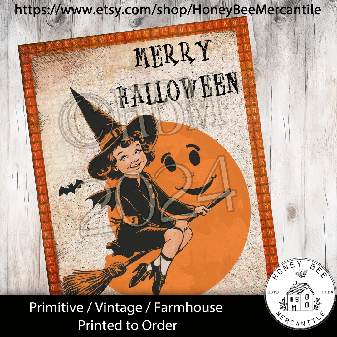 Vintage, Primitive, 8x10 Rice Prints, Decoupage, Rice Paper, Autumn ...