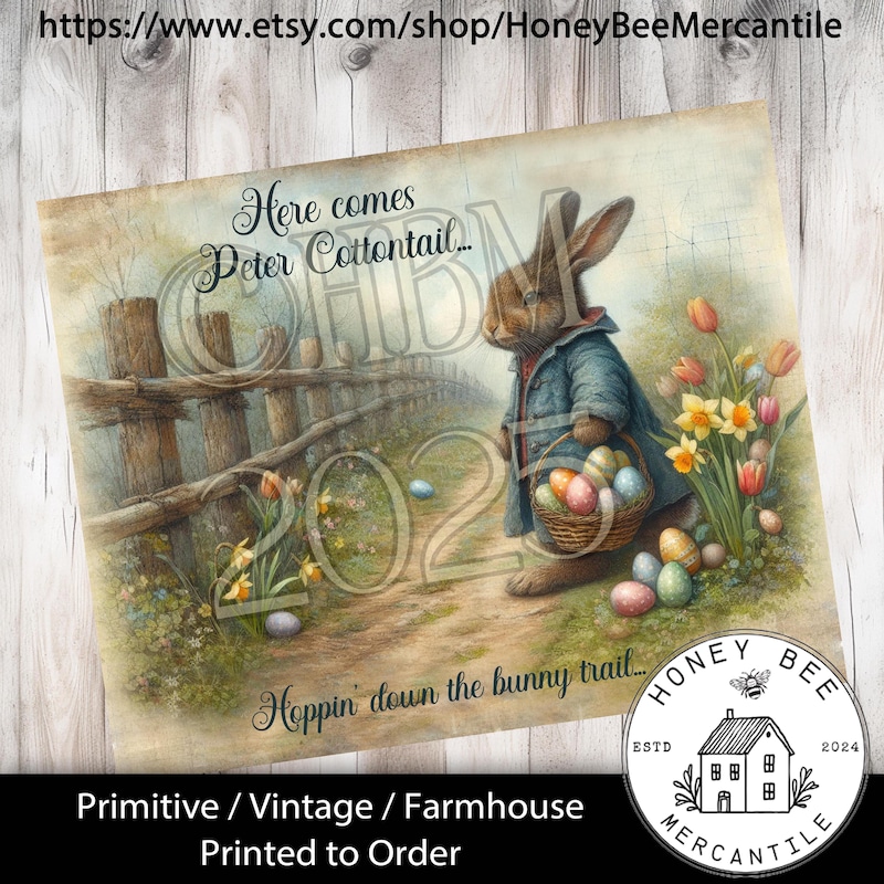 Peter Cottontail - Etsy