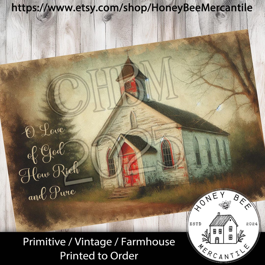 Vintage, Primitive, Farmhouse, Craft Supplies, Decoupage, Rice Paper ...