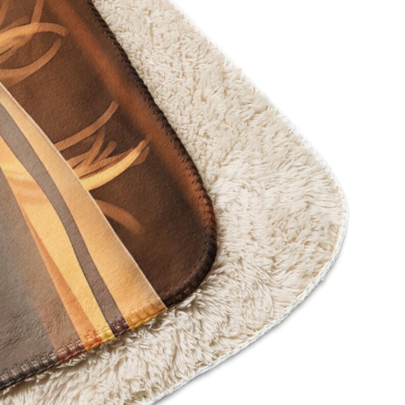 Big Super Soft Sherpa Blanket - Etsy