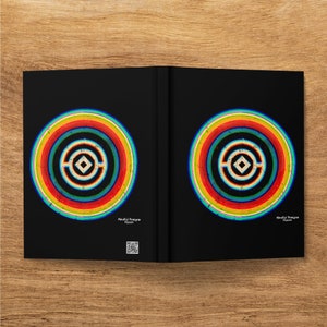 Vibrant Rainbow Circle Art Print for Your Home, Office, or Studio ...