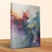Abstract Intense Deep Powerful Wall Art, Canvas Poster, Energize Home ...